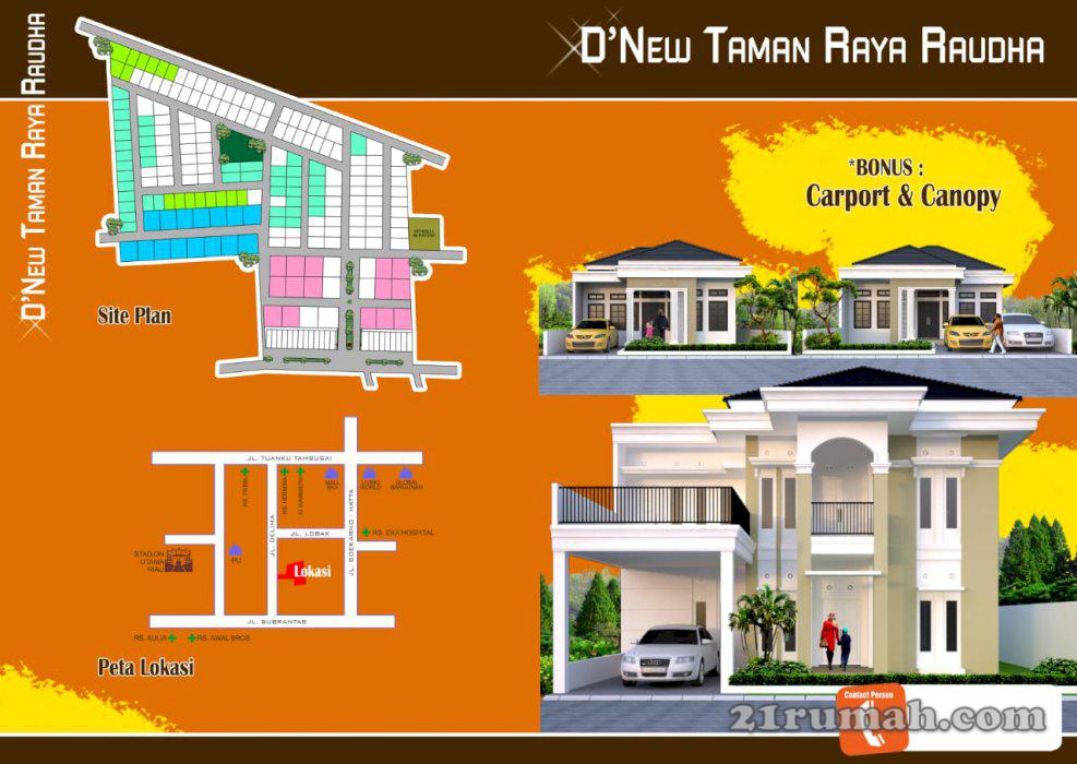 [Dijual] perumahan taman raya raudha | IDRumah