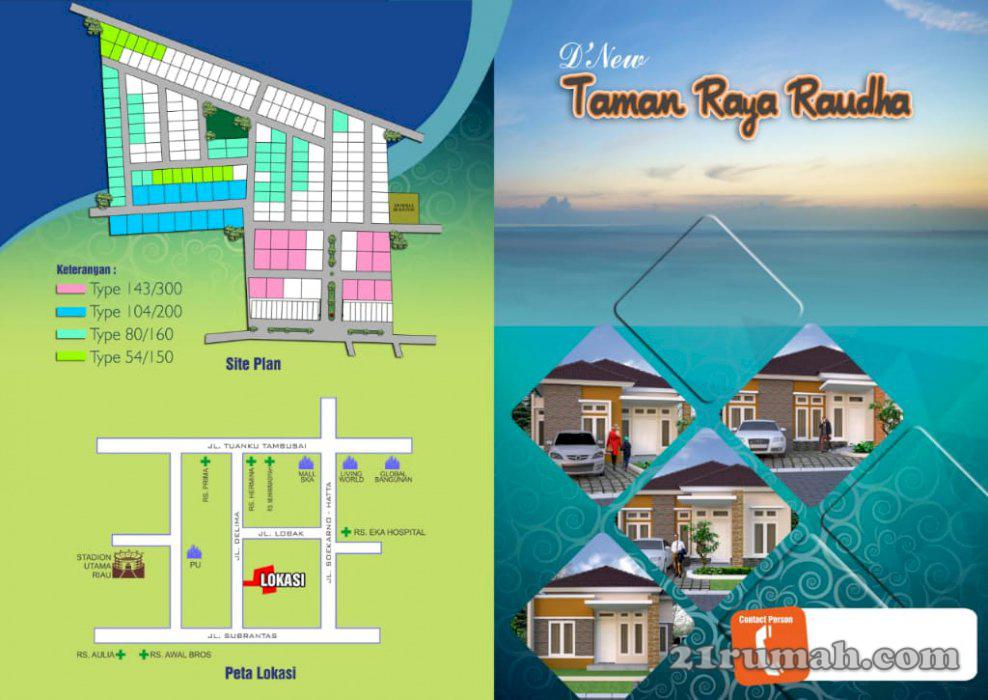 [Dijual] perumahan taman raya raudha | IDRumah