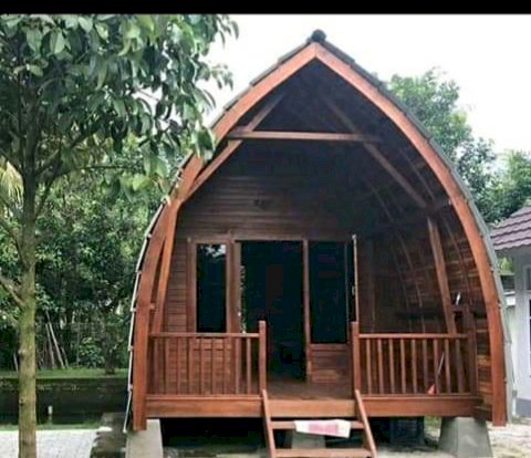 [Dijual] Rumah kayu bongkar pasang | IDRumah