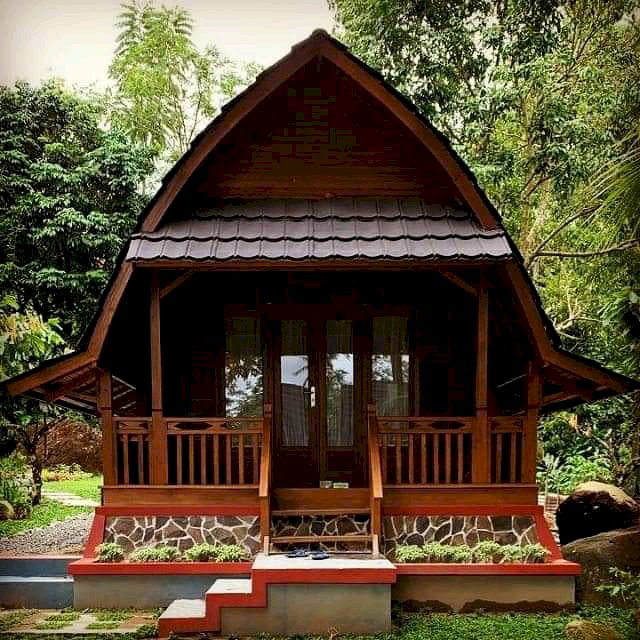 [Dijual] Rumah kayu bongkar pasang | IDRumah