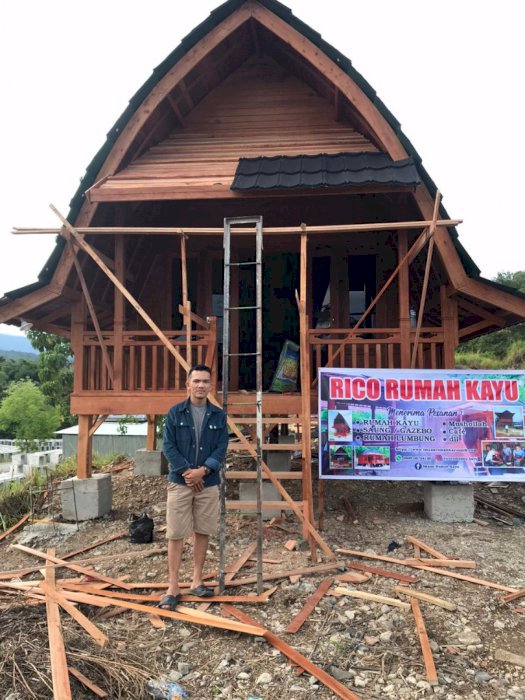 [Dijual] Rumah kayu bongkar pasang | IDRumah