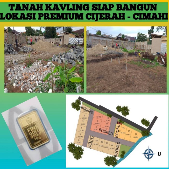 [Dijual] Tanah Kavling Dan Rumah Di D royale Cijerah Cimahi Selatan ...